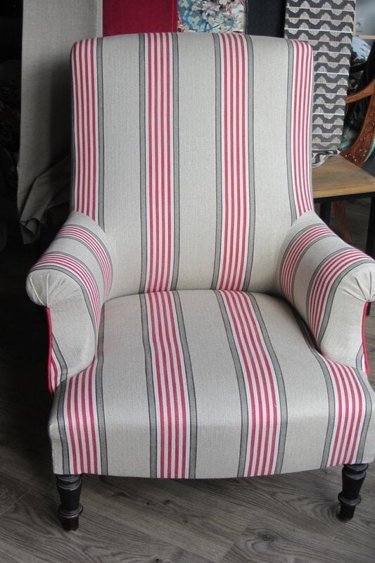 Rayure anglaise - Coté Sièges